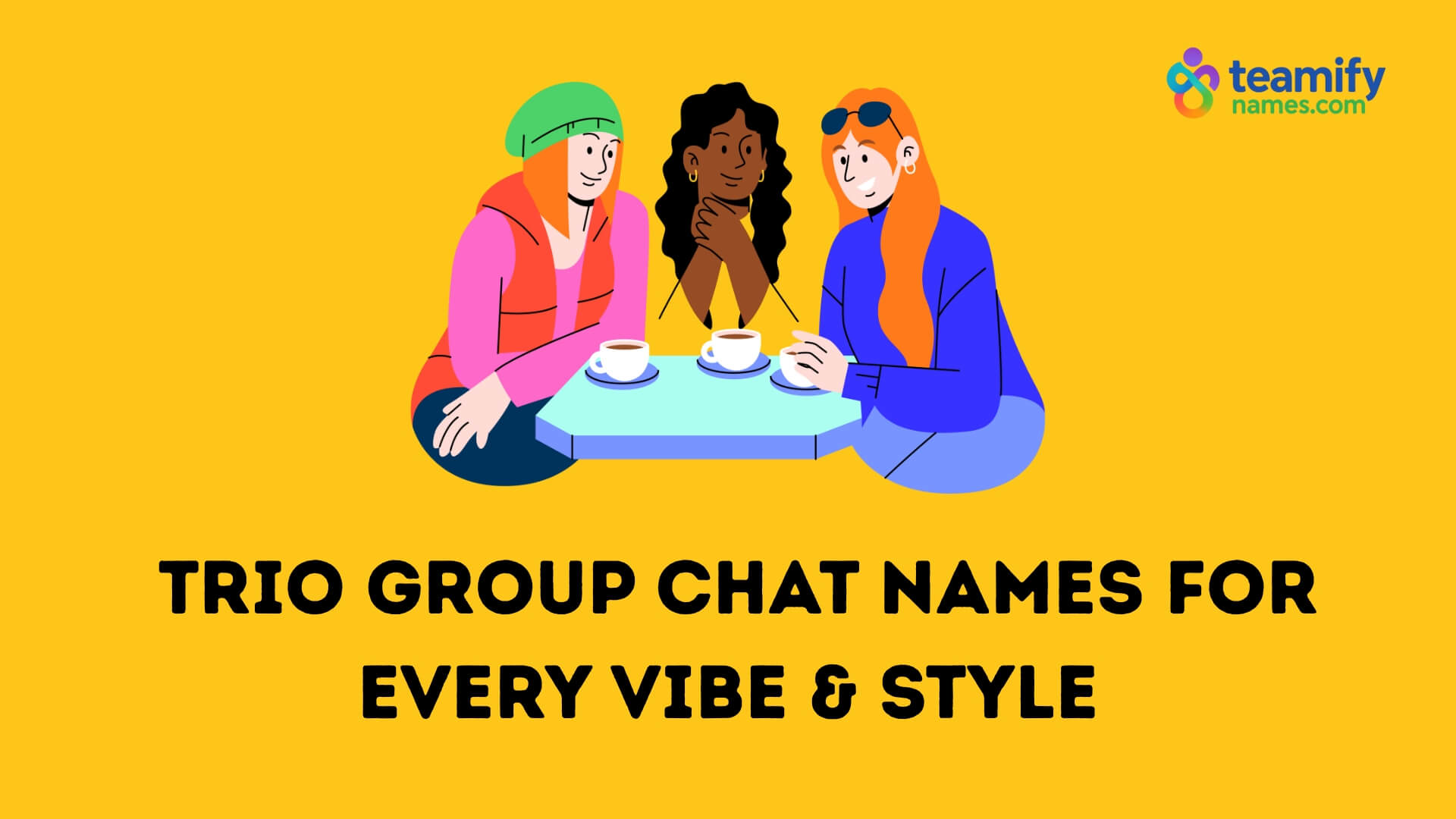 410+ Trio Group Chat Names for Every Vibe & Style – Teamify Names