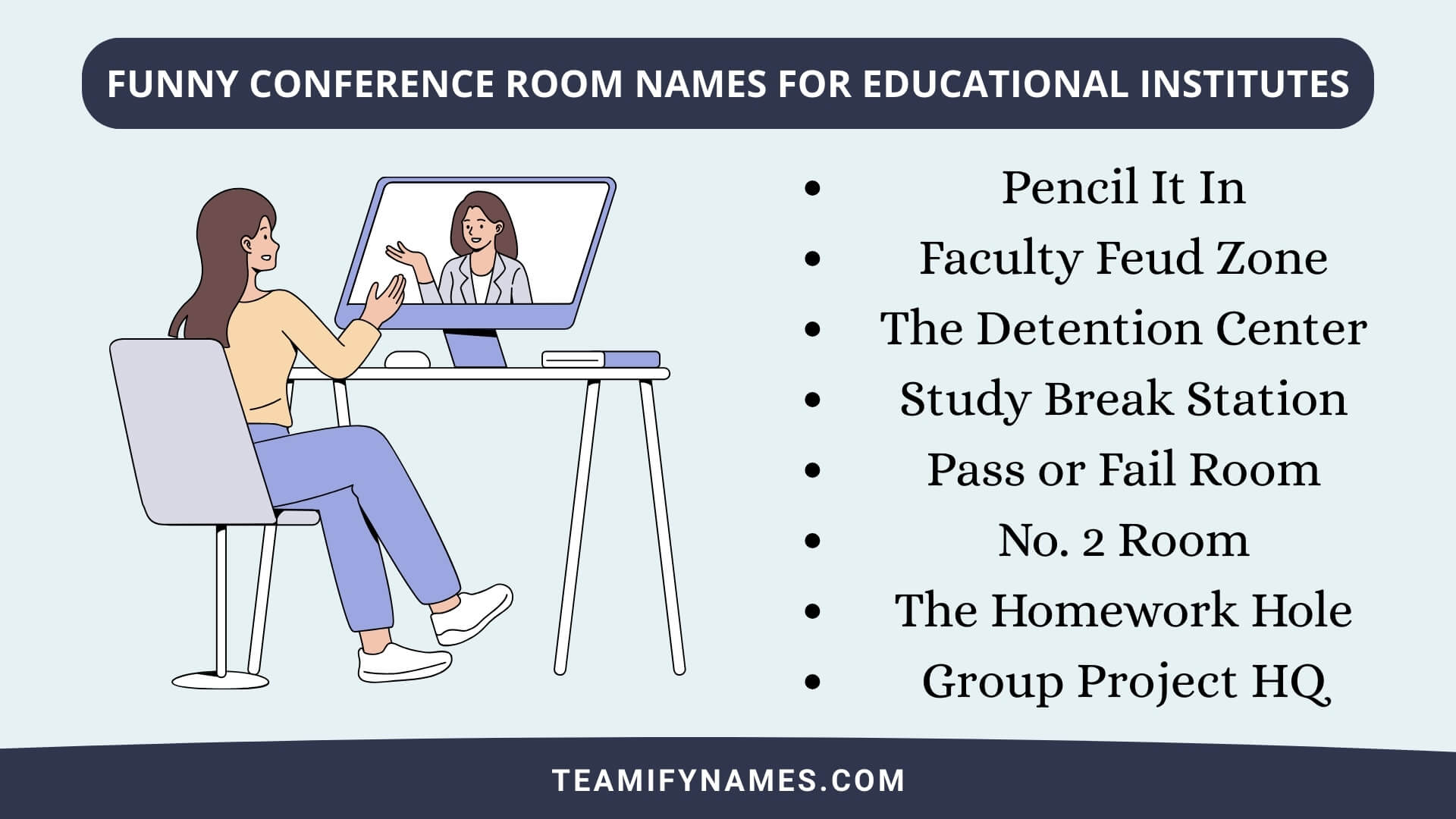 550+ Cool Conference Room Names to Inspire Your Office – Teamify Names