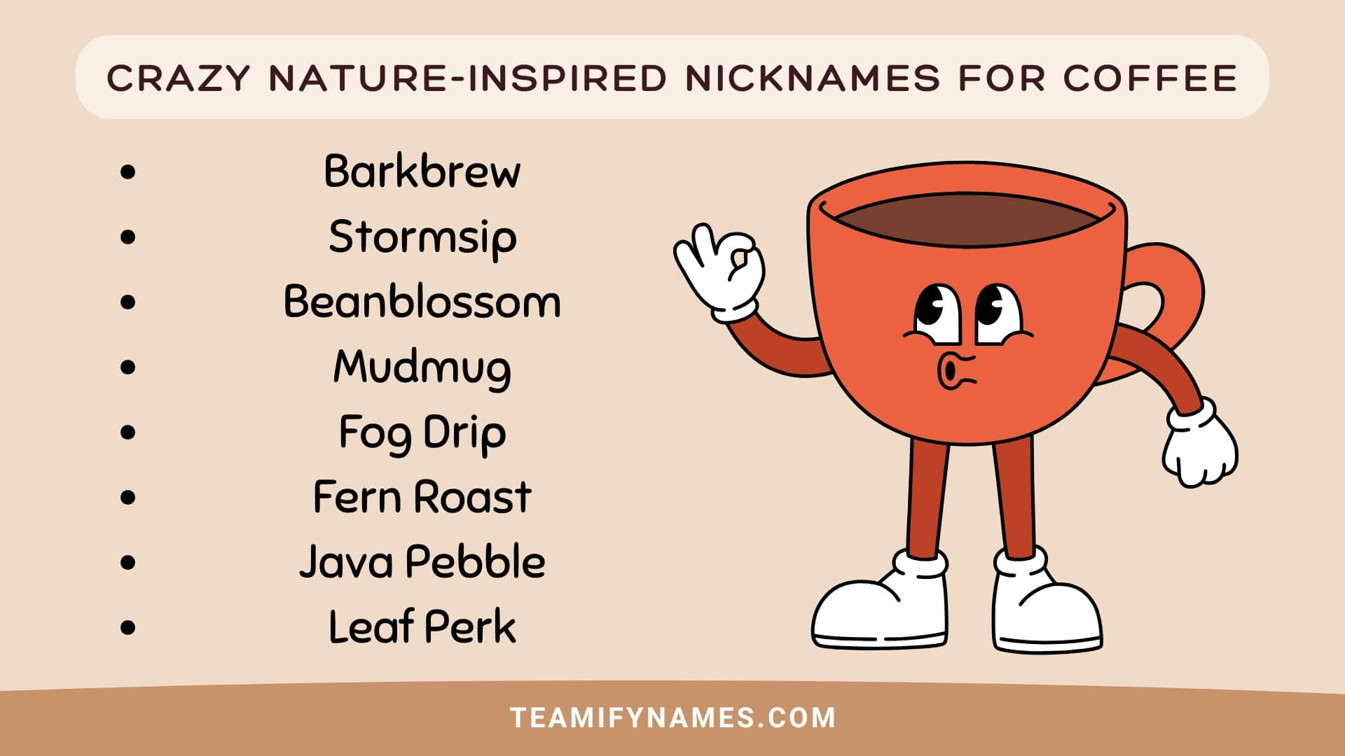 550+ Coffee Nicknames That Will Make Every Sip Personal – Teamify Names