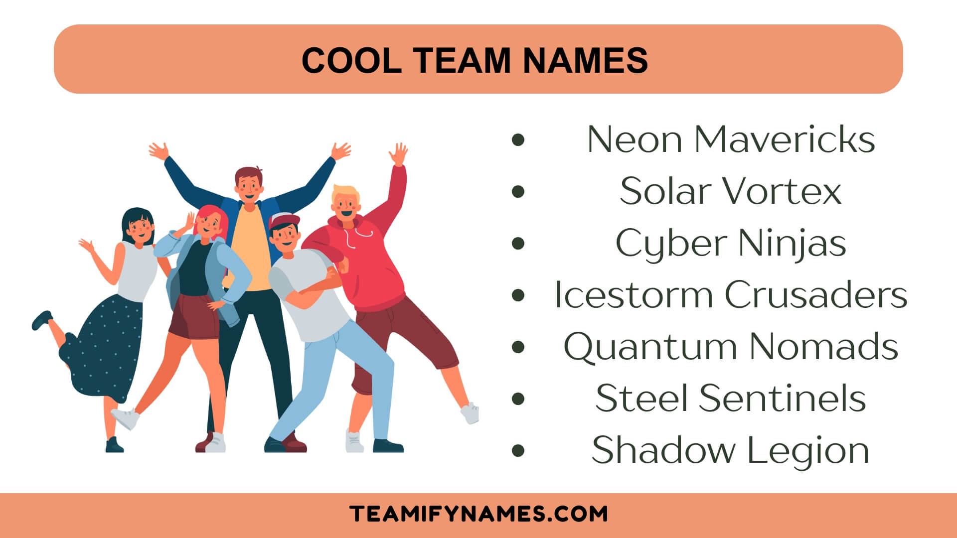 500+ Cool Squad Names for Your Crew | Ultimate List – Teamify Names