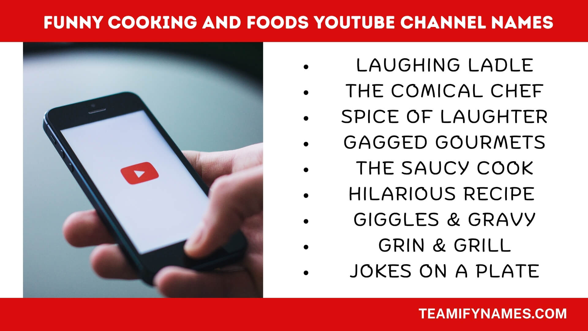 500+ Funny YouTube Channel Names to Boost Your Creativity – Teamify Names