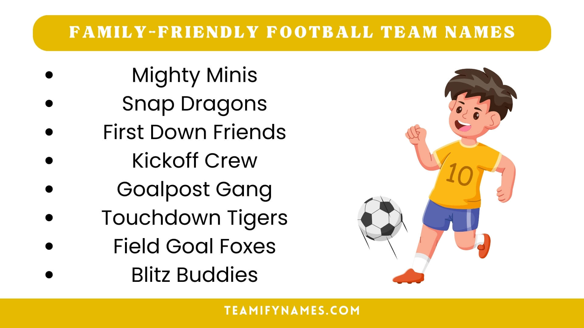 600+ Funny Football Player Names | Hilarious List for Football Lovers ...